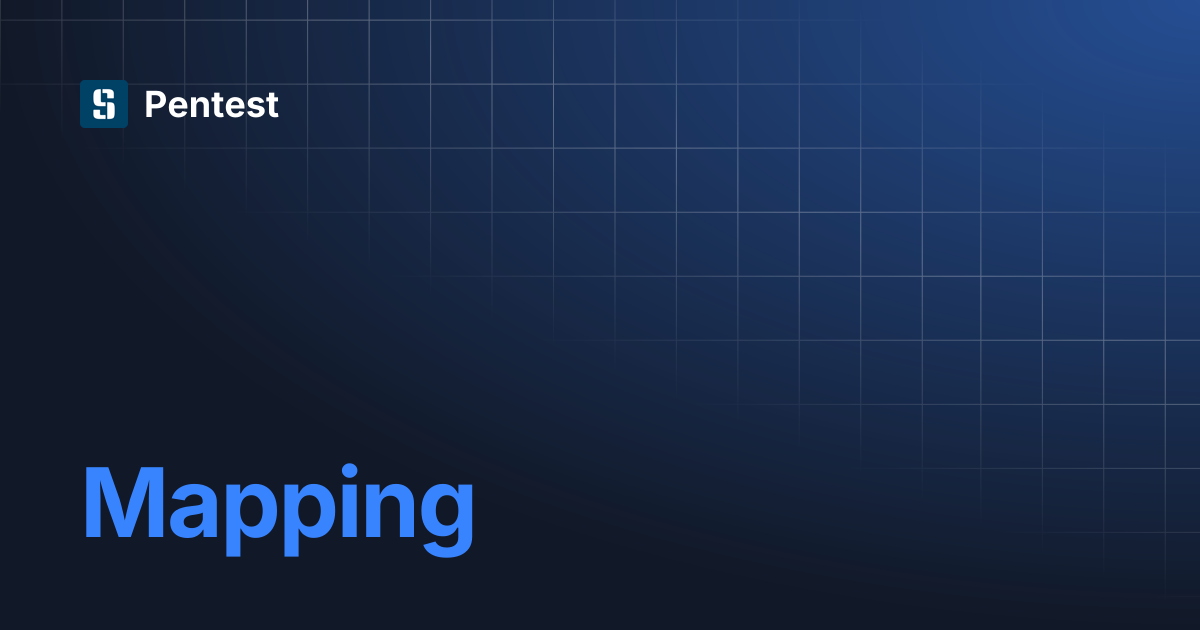 Mapping | Pentest